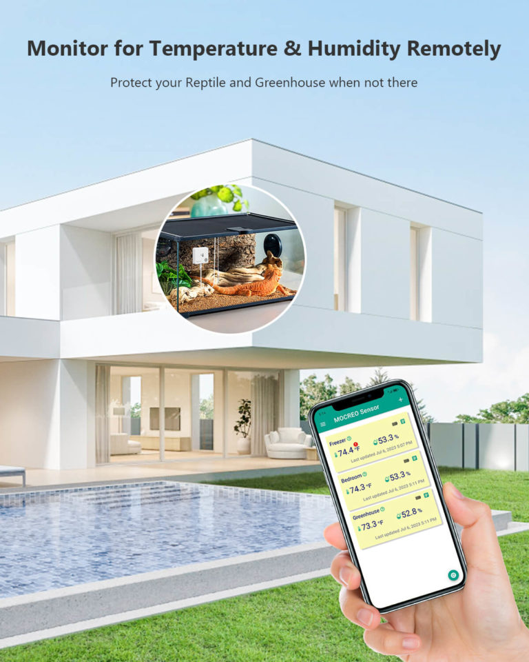 BLE Temperature and Humidity Sensor-ST9 – MOCREO